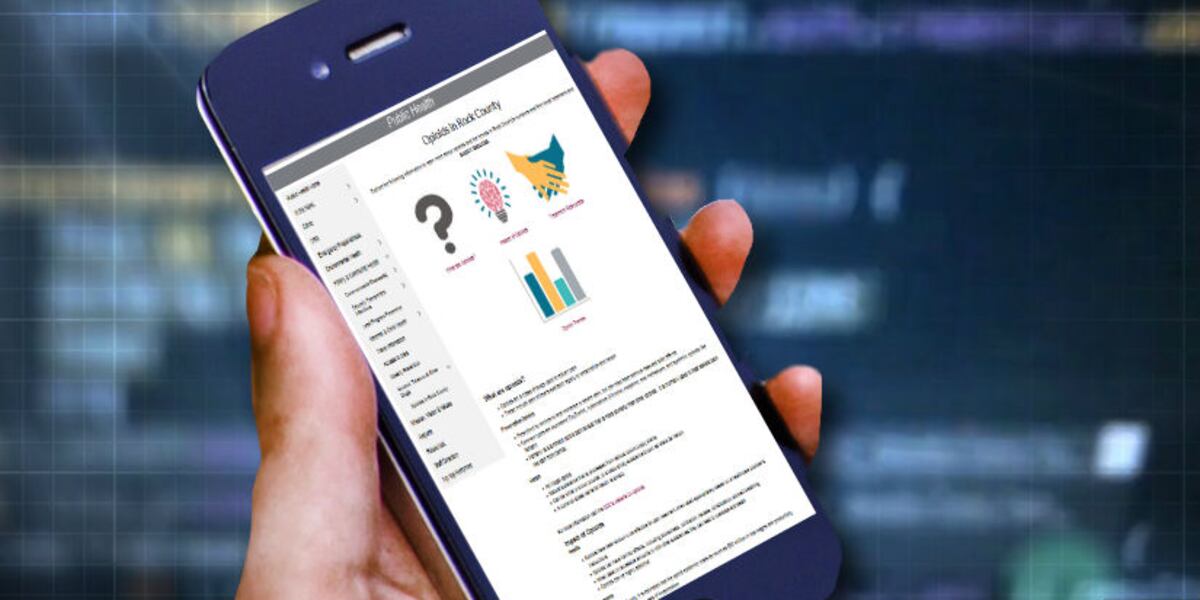 Rock Co. Public Health launches interactive opioid data dashboard Rock Co. Public Health launches interactive opioid data dashboard